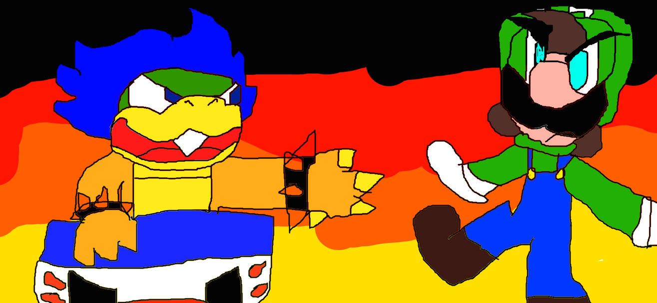 Luigi Vs Ludwig: Battle For Favoritism by Browa123 on DeviantArt