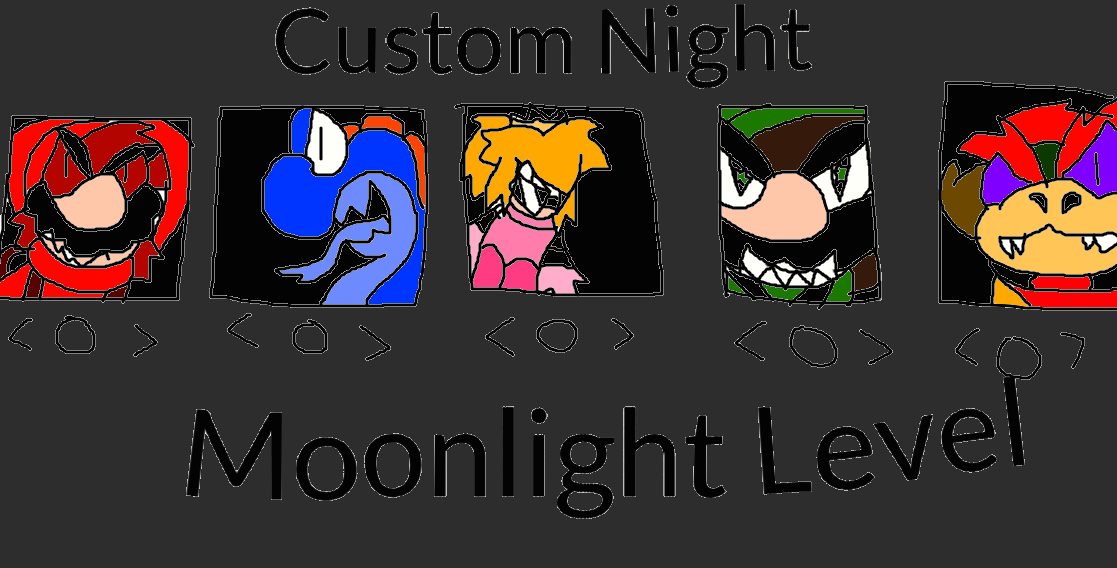 FNAFM: Custom Night Menu by Browa123 on DeviantArt