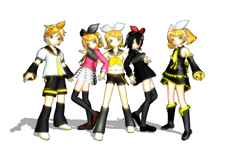 MMD Rin Pack DL by KEdd-P on DeviantArt