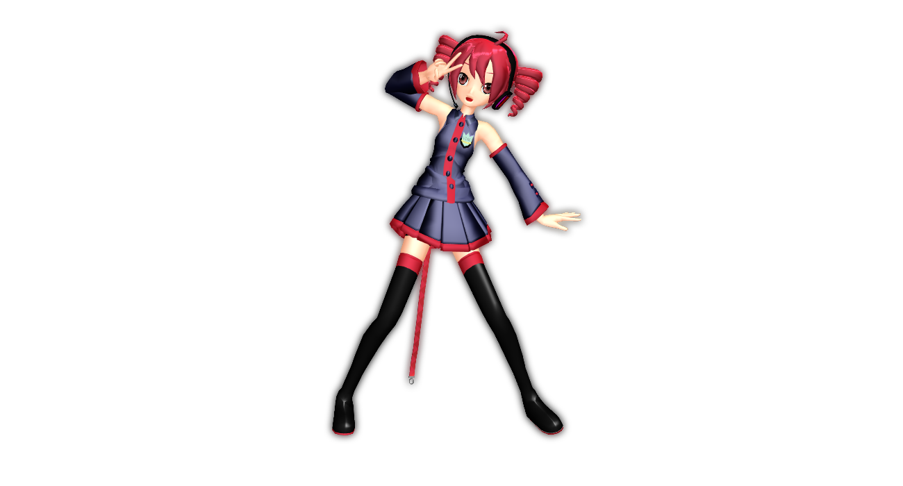 MMD Kasane Teto + DL by KEdd-P on DeviantArt