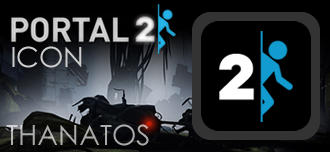 Portal 2 Icon by Thanatos- on DeviantArt