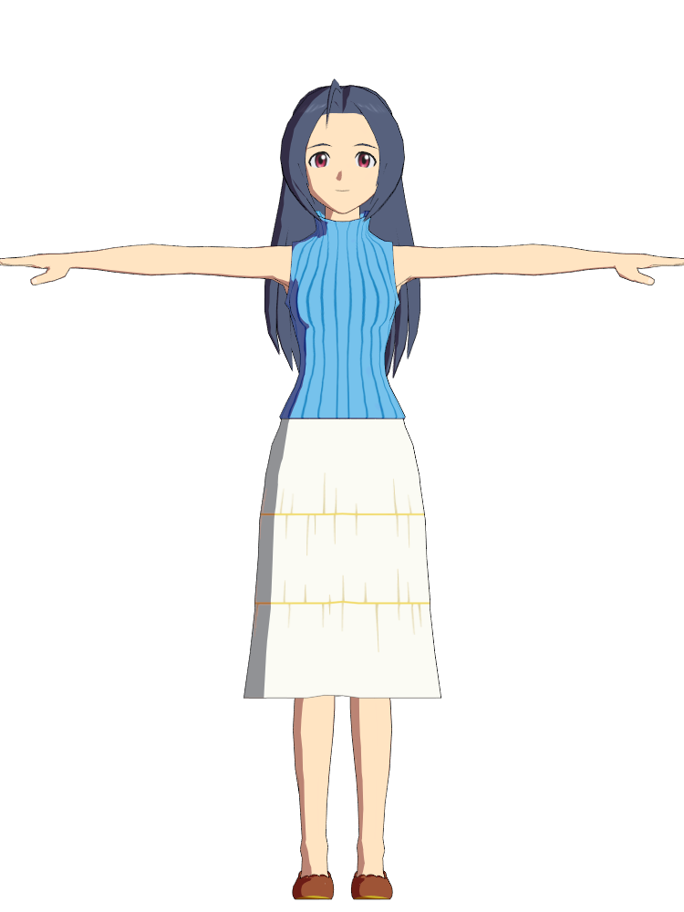 IM@S 1 - Azusa DL by asphyxiai on DeviantArt
