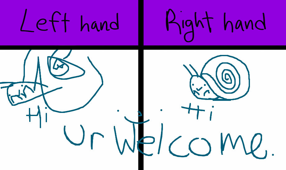 Left Hand Right Hand Meme:.|_| by Bipper-Botatin on DeviantArt