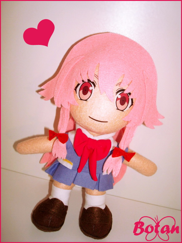 chibi Yuno plushie! by Momoiro-Botan on DeviantArt