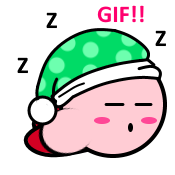 -GIF- Sleep Kirby by Plucky-Nova on DeviantArt