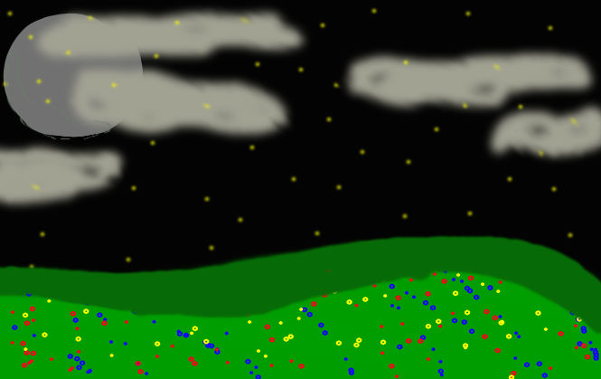 Simple night sky by RedDragonGirl on DeviantArt