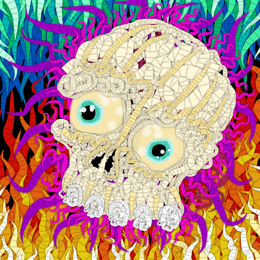 Worm Skull by sideshowdesign on DeviantArt