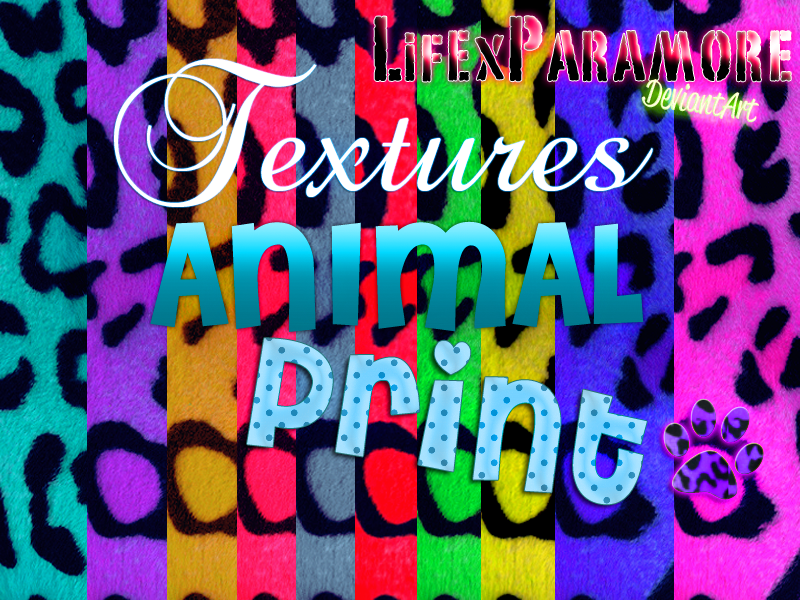 Pack-Textures-Animal-Print by LifexParamore on DeviantArt