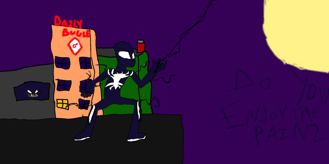 Random Spider-Man Doodle (Symbiote variant) by TheUltimateSpiderFan on ...