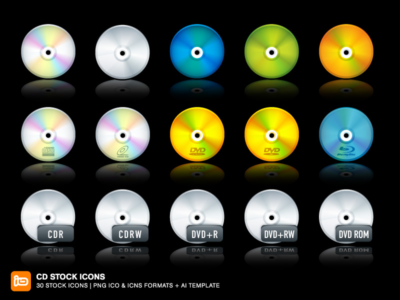 CD Stock Icons by deleket on DeviantArt