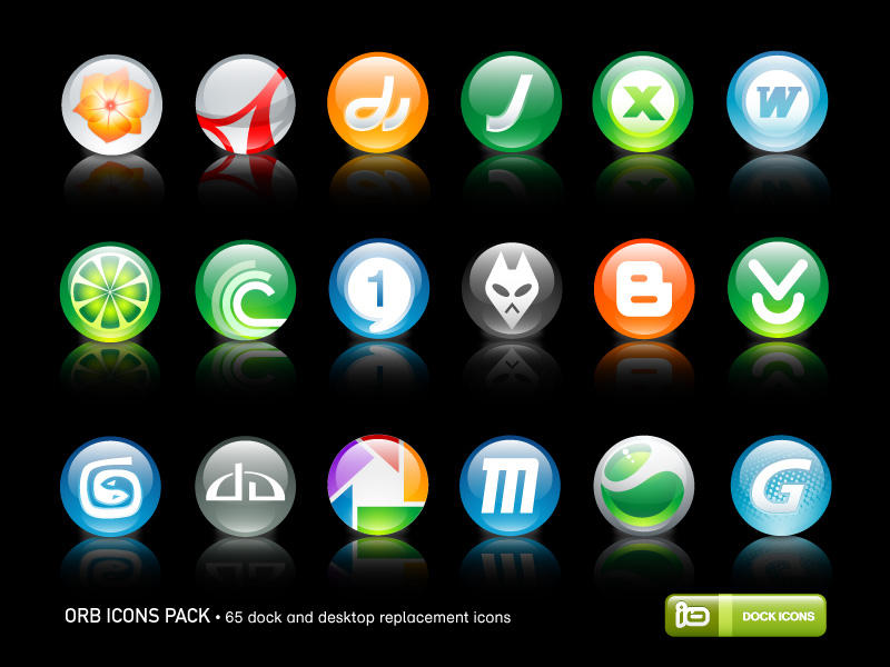 Orb Icons Pack by deleket on DeviantArt