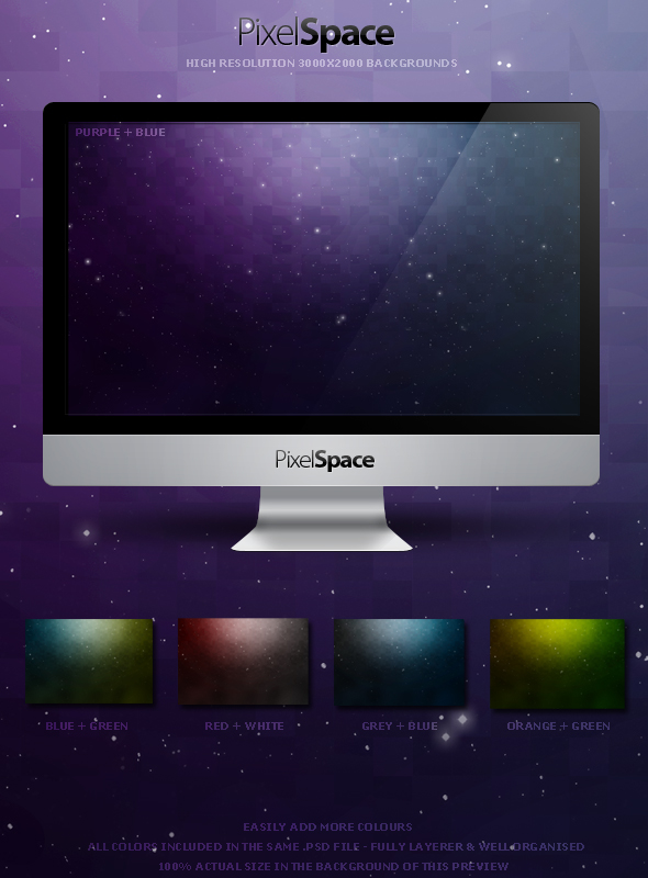 PixelSpace Backgrounds by ibRC on DeviantArt