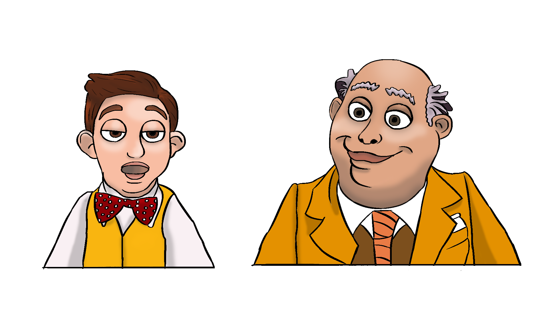 Stingy and the Mayor by McDonaldbros on DeviantArt