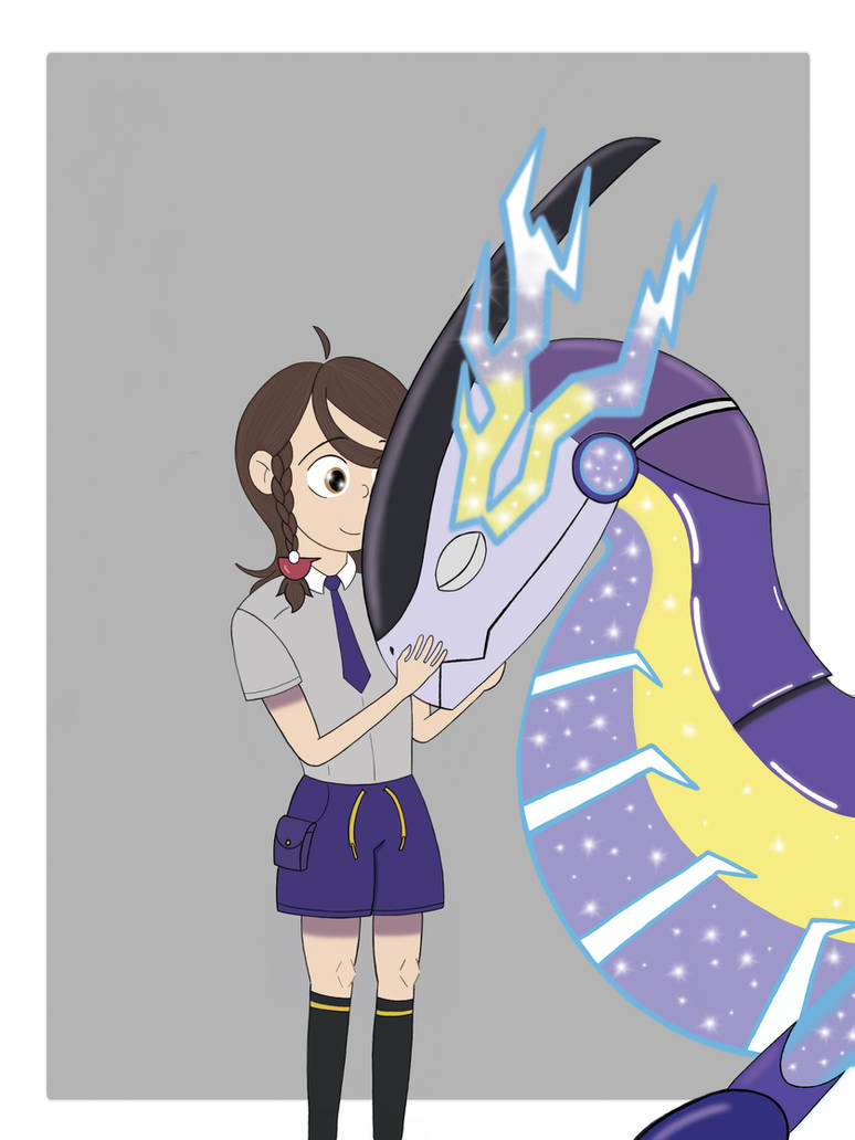 Juliana and Miraidon by Dani-Drawing-Desk on DeviantArt