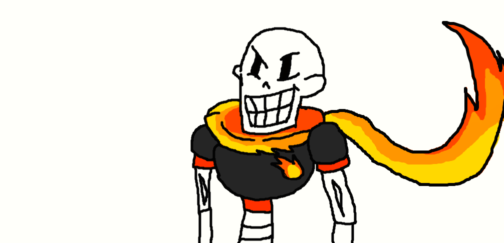 FireTale!Papyrus by SecretGoth-Galaxies on DeviantArt