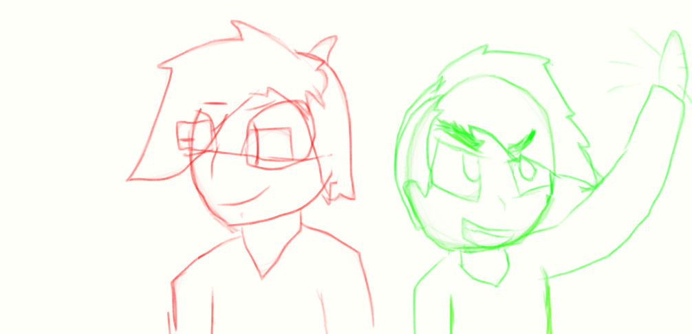 Mark and Jack sketch by SecretGoth-Galaxies on DeviantArt