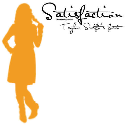 Taylor Swift's Font by OhWeBelongToMusic on DeviantArt