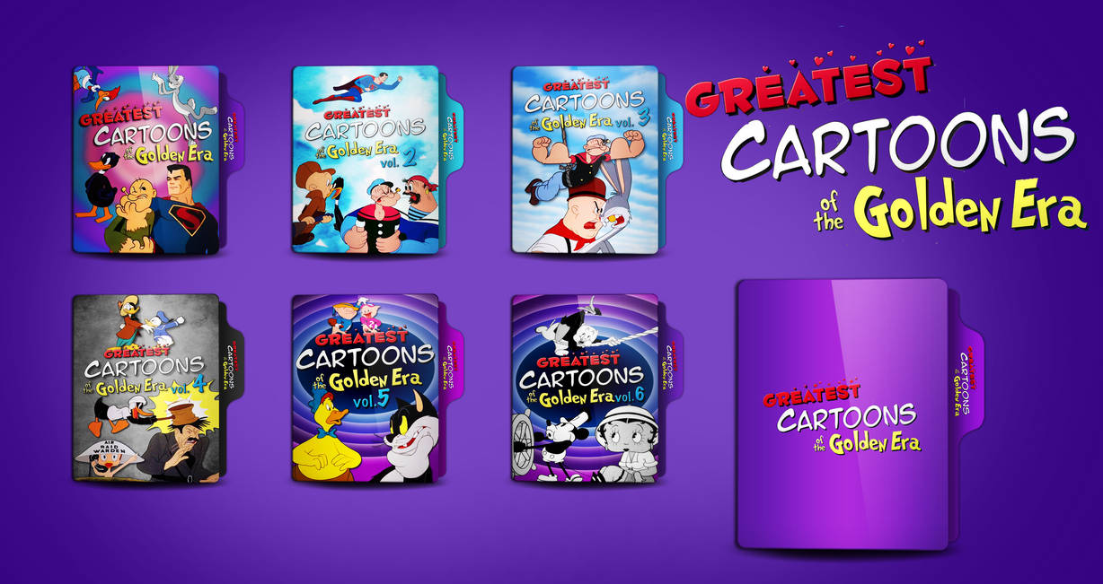 Greatest Cartoons Of The Golden Era Folder icon by Vsvp6 on DeviantArt