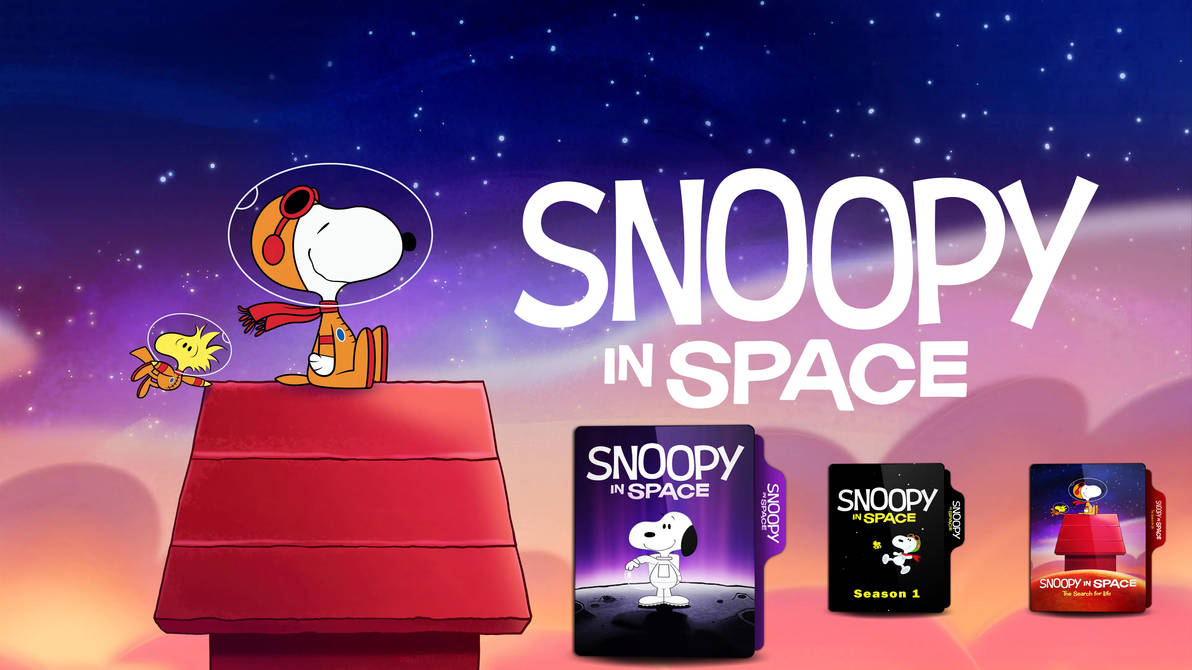 Snoopy in Space Folder icon by Vsvp6 on DeviantArt
