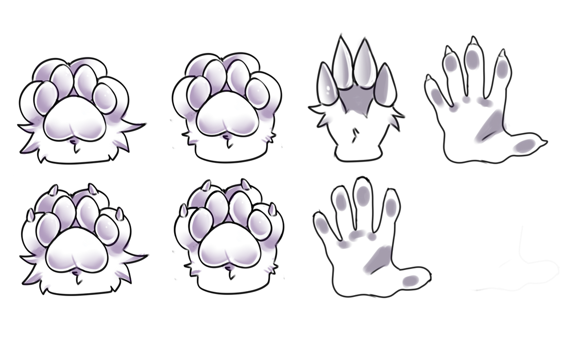 Hands And Paws YCH (OPEN) by daikonyuni on DeviantArt