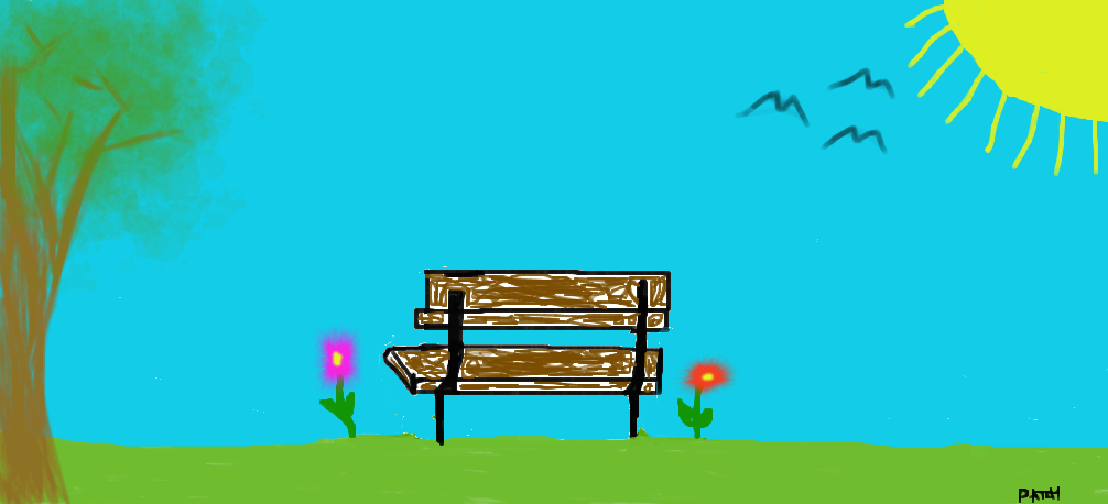 Bad Bench Gone Pretty Good by PatchKun on DeviantArt