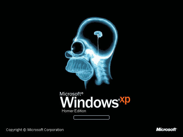 Windows XP Homer Edition by eduardowojcikiewicz on DeviantArt