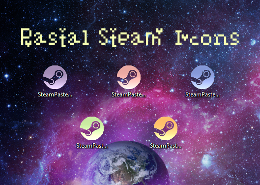 Pastel Steam Icons by TeaOfTruth on DeviantArt