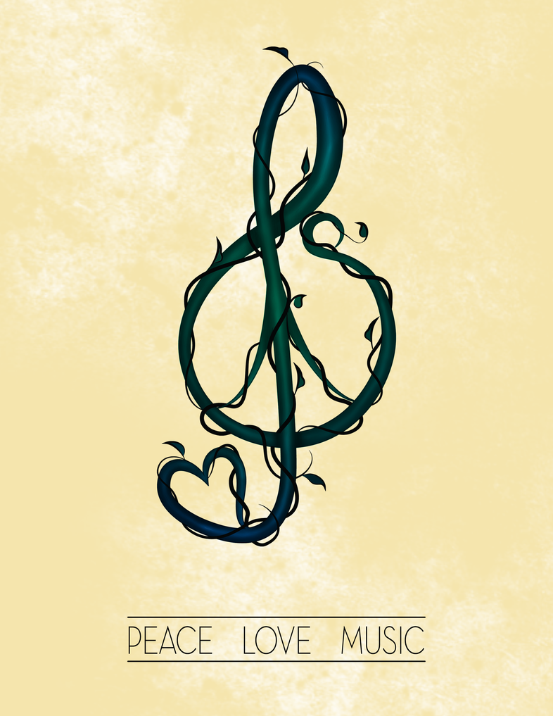 Peace Love Music by Strat10 on DeviantArt