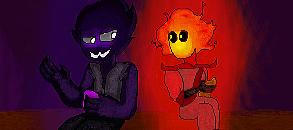 Nightmare and Fire sprites by Mstic0l on DeviantArt