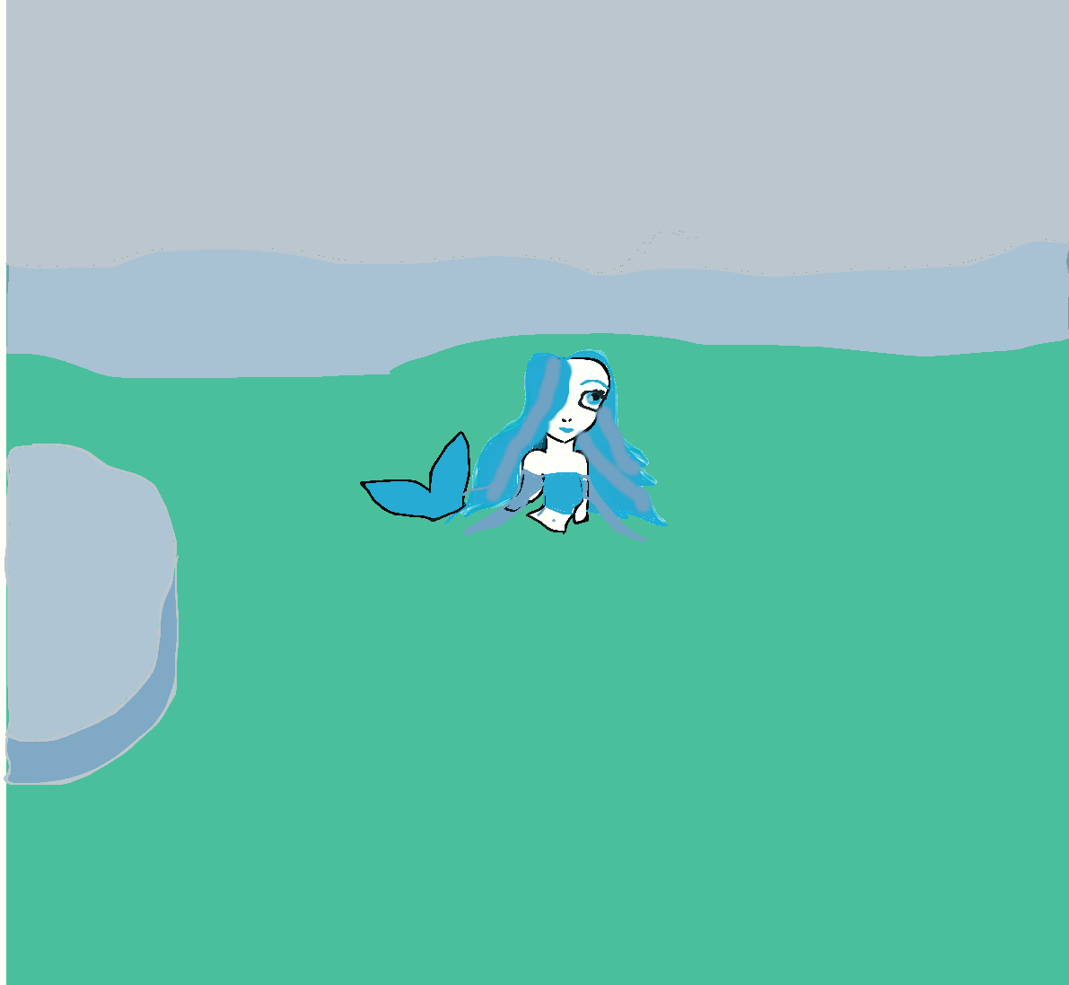 Ice Mermaid by Annikathegreat1 on DeviantArt