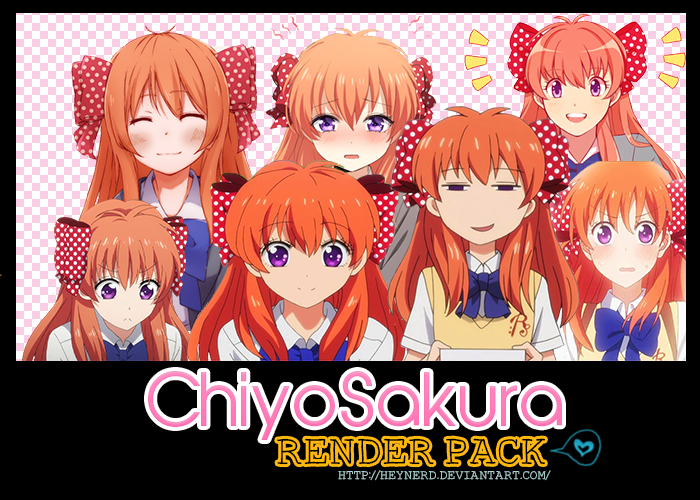 Chiyo Sakura Render pack by HeyNerd on DeviantArt