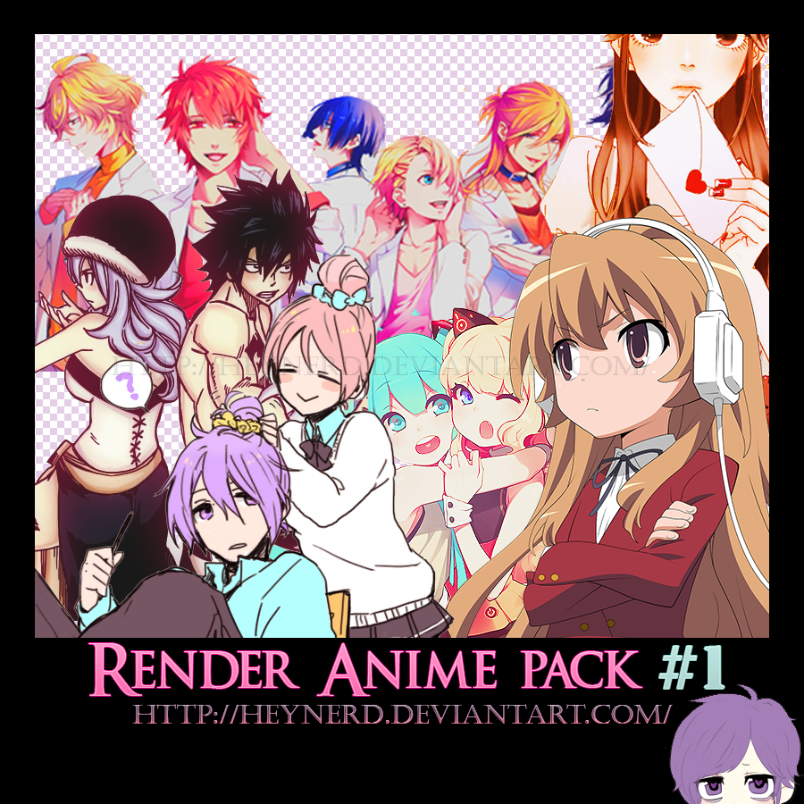 Render Pack #1 by HeyNerd on DeviantArt