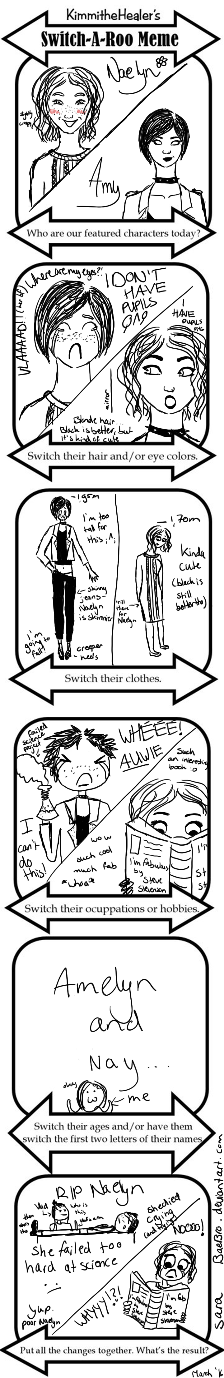 Switch-A-Roo meme with two of my children by BaeBro on DeviantArt