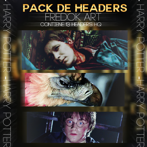 Pack de header's | Harry Potter by ArtFredok on DeviantArt