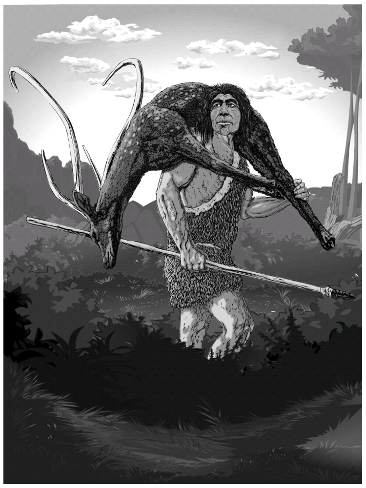 Neanderthal Man 2 by vpalonka on DeviantArt