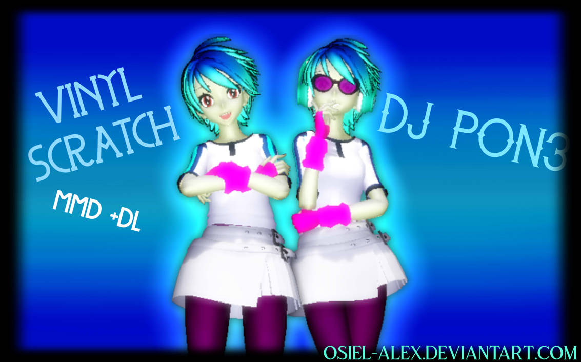 MMD Vinyl DJ pon3 +DL by osiel-alex on DeviantArt