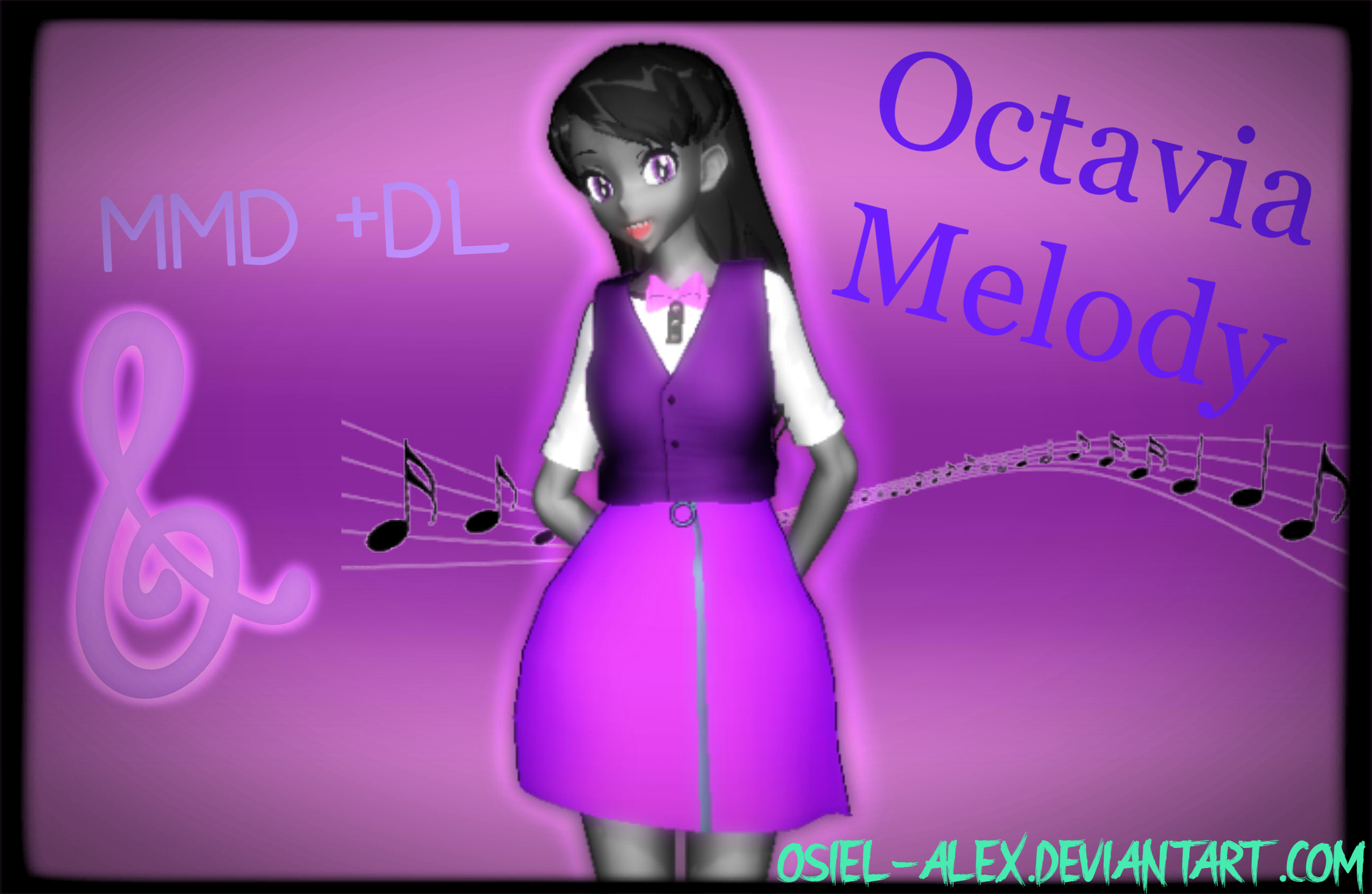 MMD Octavia Melody +DL by osiel-alex on DeviantArt
