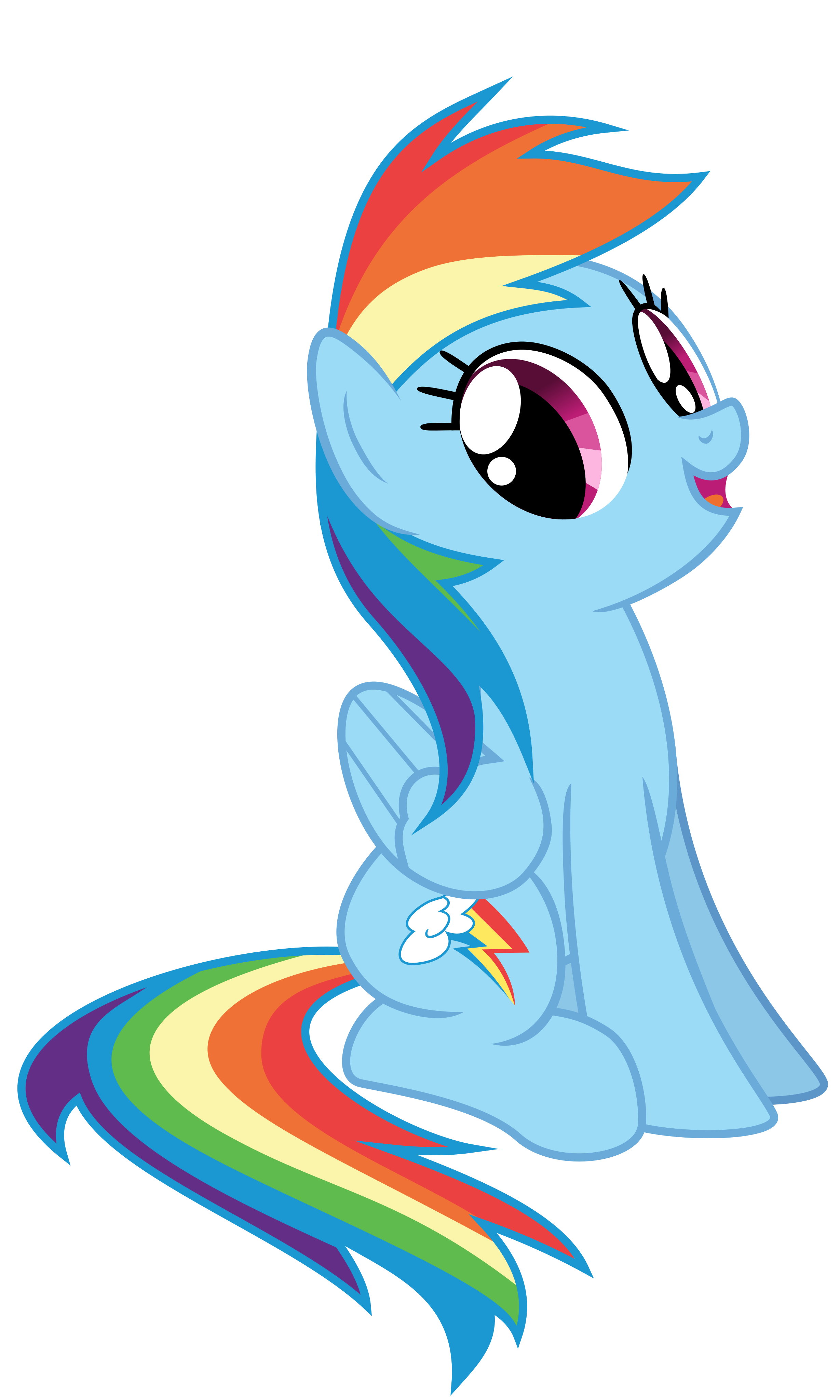 Rainbow Dash (Happy 10th anniversary!) by DashYoshi on DeviantArt