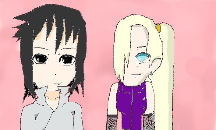 Sasuke and Ino by kushina2 on DeviantArt