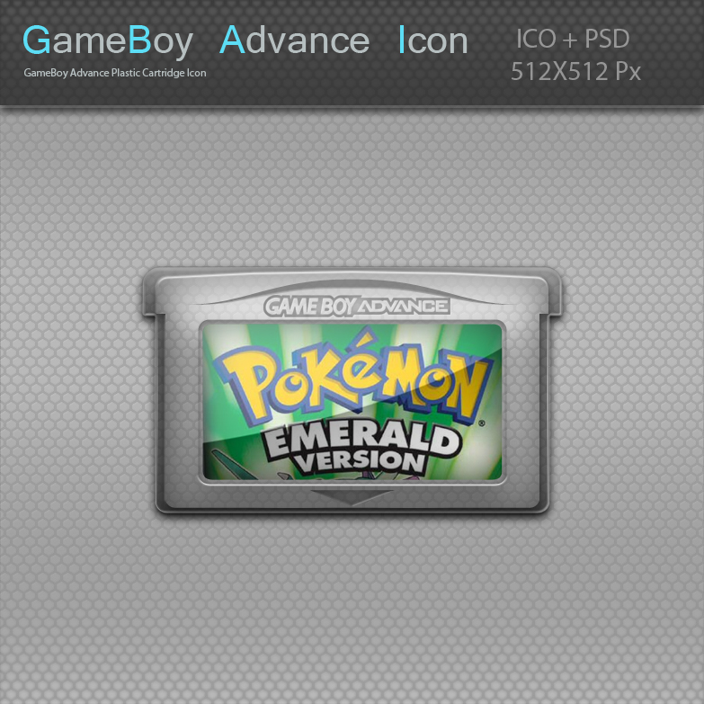 GameBoy Advance Plastic Cartridge Icon by blinkybill on DeviantArt