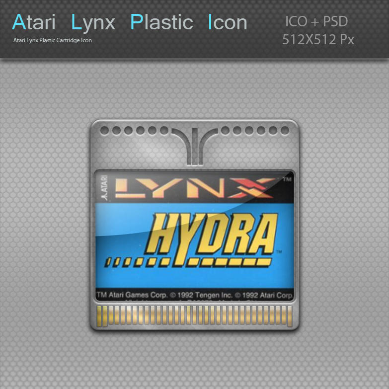 Atari Lynx Plastic Cartridge Icon by blinkybill on DeviantArt