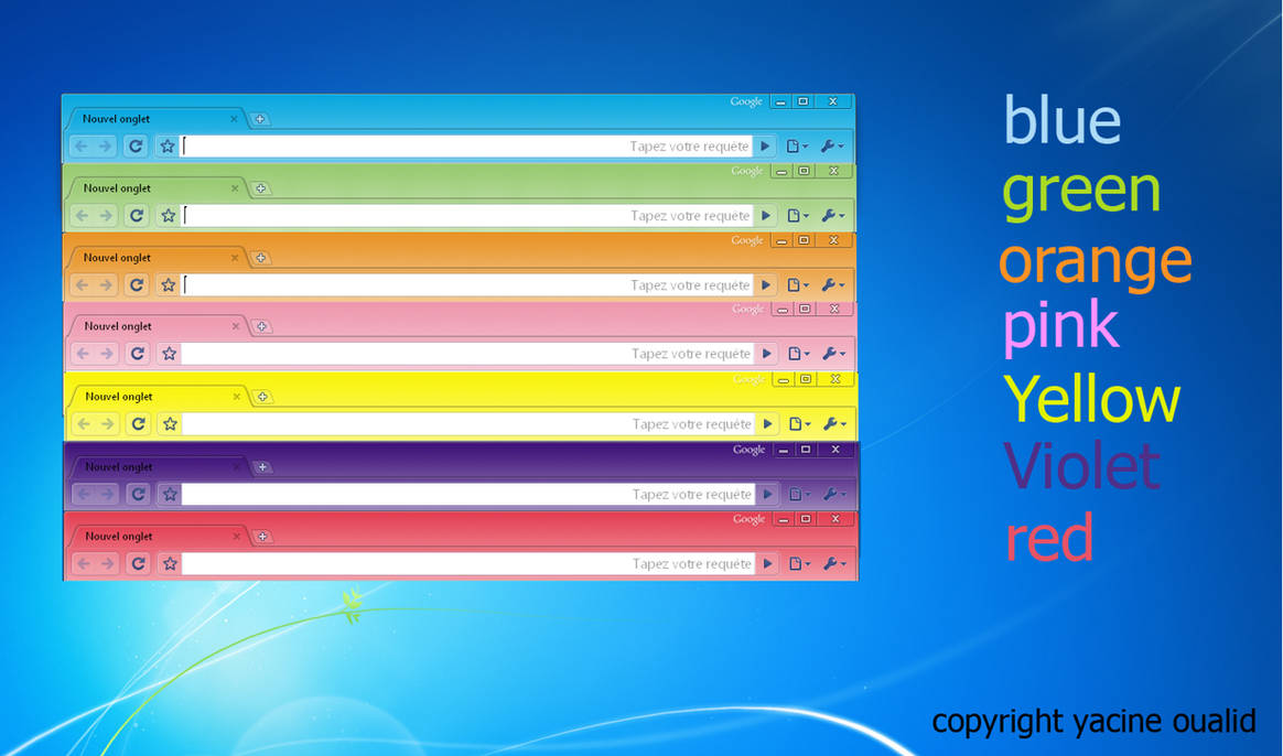 all color google chrome by yacine29 on DeviantArt