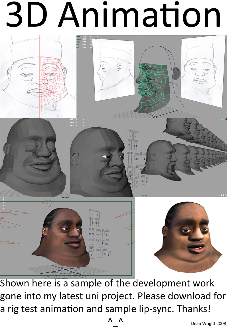 Fat Chef +3D Animation+ by Deansta on DeviantArt