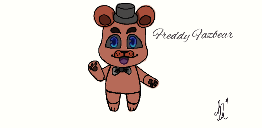 Chibi Freddy Fazbear by Shadow-Dragon-Wolf on DeviantArt