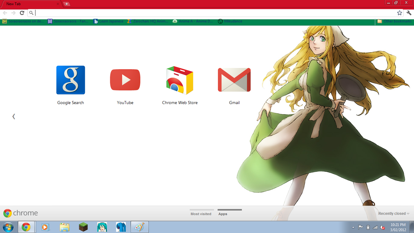 Hetalia: Hungary Chrome Theme DL by Soraoraoraora on DeviantArt