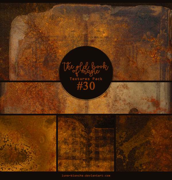 Textures pack #30 - The old book of magic by lune-blanche on DeviantArt