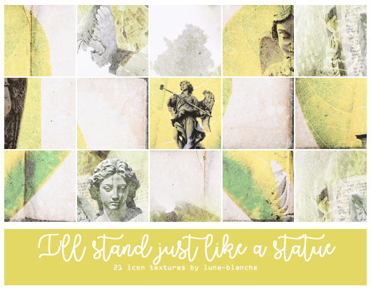 I'll stand just like a statue - Icon Textures #46 by lune-blanche on ...