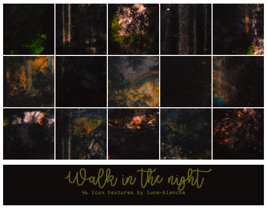 Walk in the night - Icon Textures #57 by lune-blanche on DeviantArt