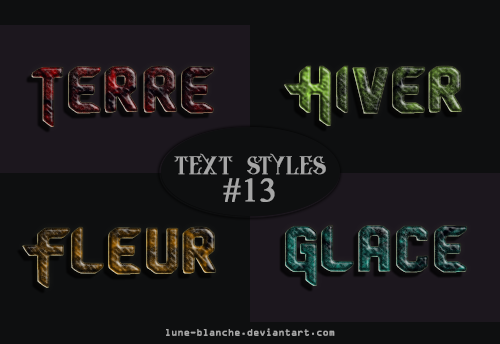 Text Styles #13 by lune-blanche on DeviantArt