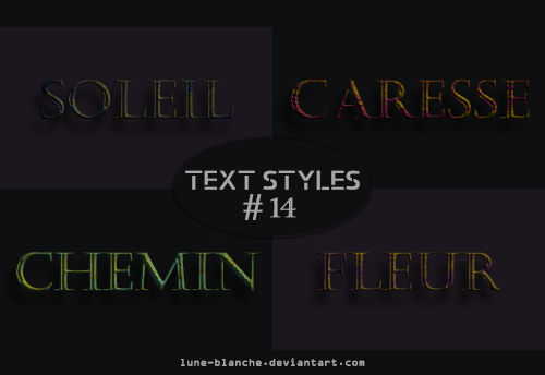 Text Styles #14 by lune-blanche on DeviantArt